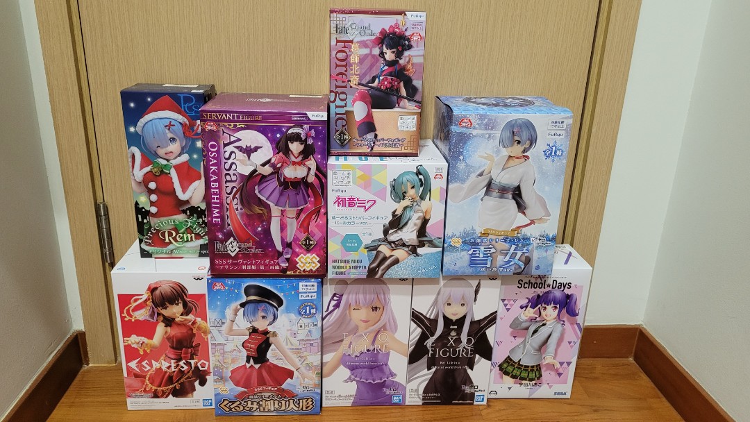 Prize figure (4 for $40), Hobbies & Toys, Toys & Games on Carousell