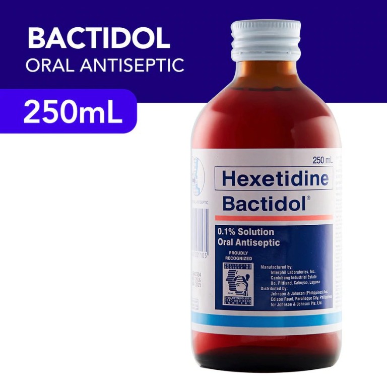 BACTIDOL Oral Antiseptic 250mL, Beauty & Personal Care, Oral Care on ...