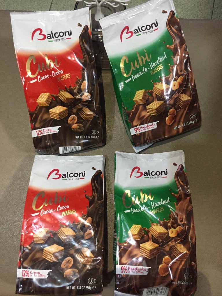 Balconi Cubi Wafers, Food & Drinks, Local Eats on Carousell