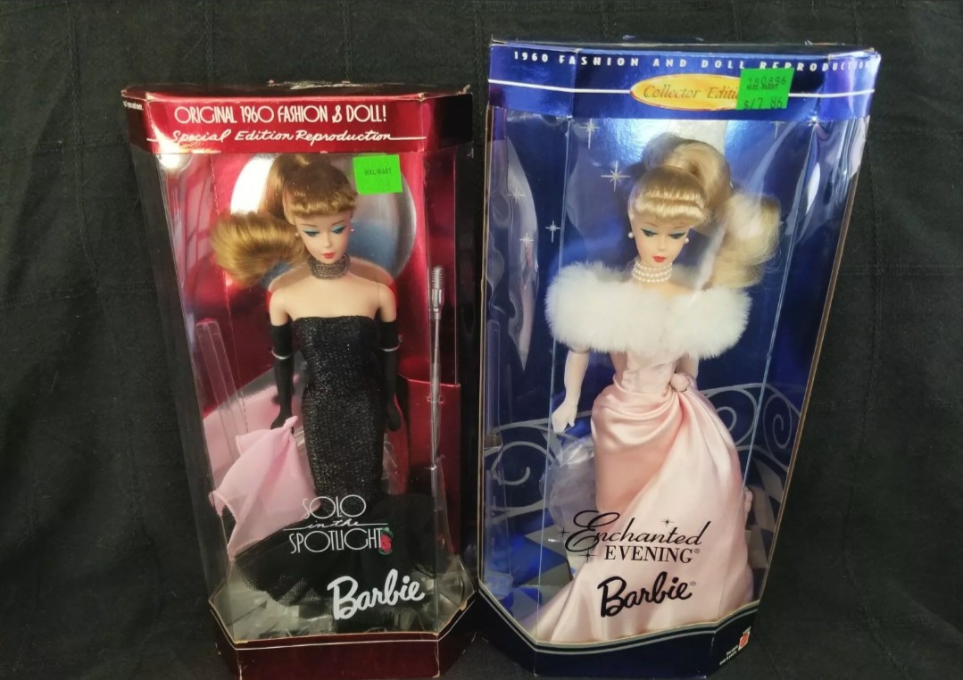 BARBIE REPRODUCTION DOLL SOLO IN THE SPOTLIGHT AND ENCHANTED EVENING ...
