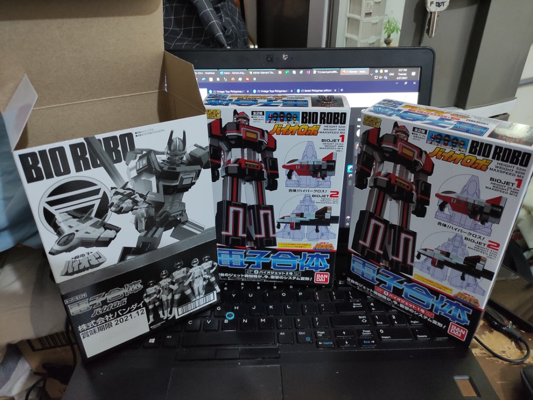 Brand new Bioman Biorobot Minipla - reserved Jayb Irasusta, Hobbies ...
