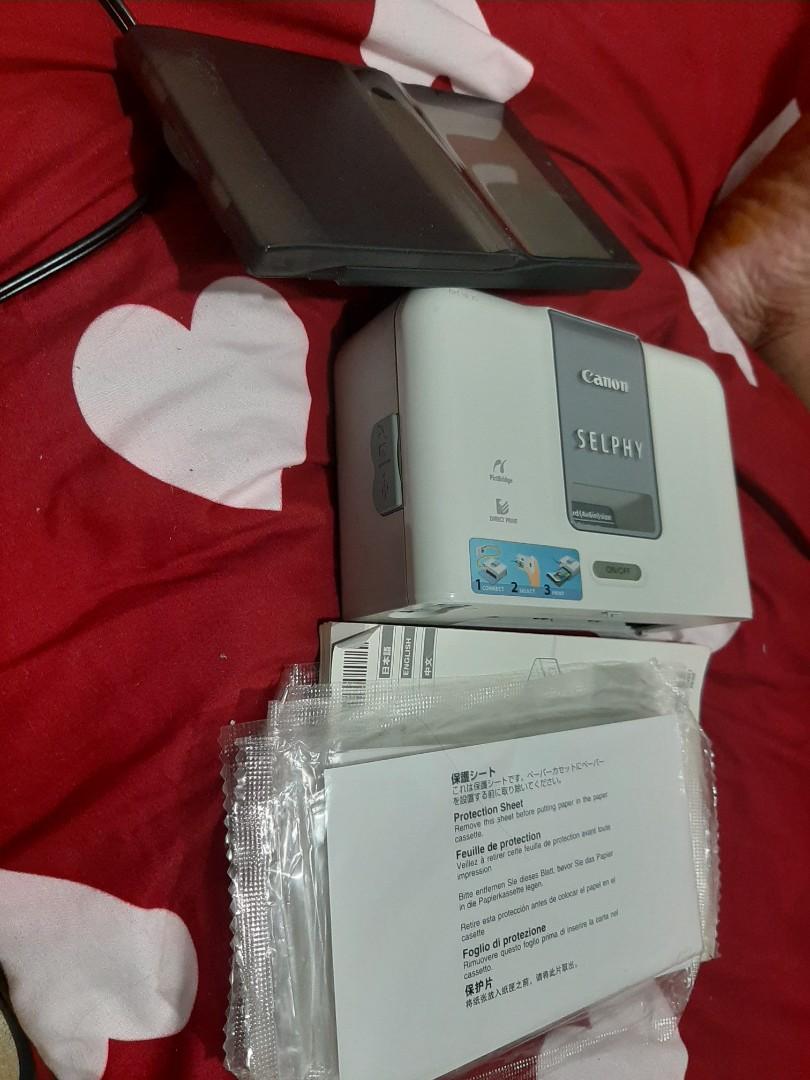 Canon selphy printer/lost charger, Computers & Tech, Printers, Scanners ...