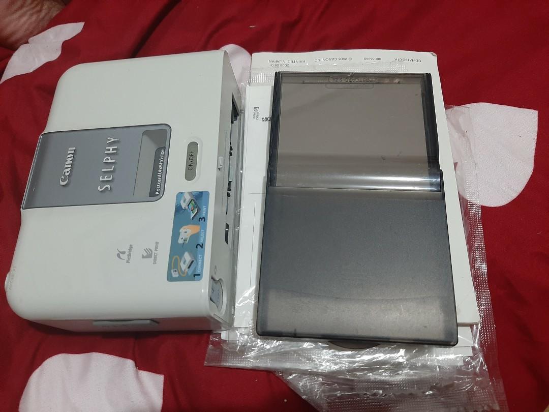 Canon selphy printer/lost charger, Computers & Tech, Printers, Scanners ...