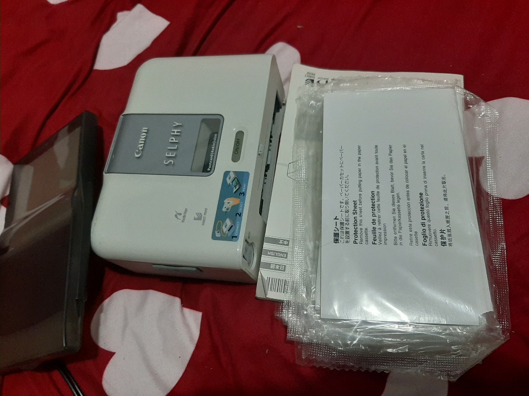 Canon selphy printer/lost charger, Computers & Tech, Printers, Scanners ...