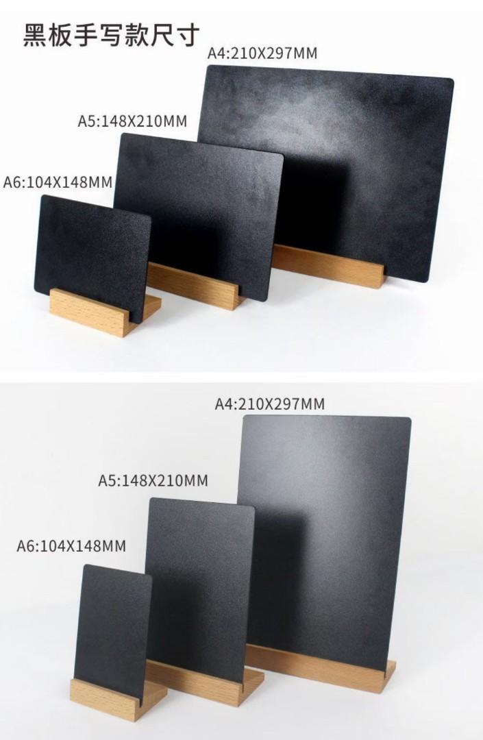 desktop billboard handwritten DIY erasable small blackboard. Price card ...