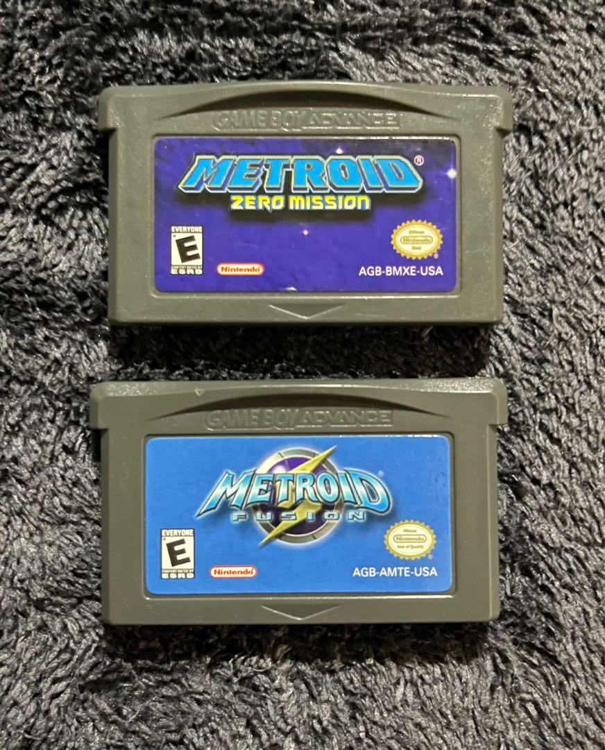 GBA Metroid bundle, Video Gaming, Video Games, Nintendo on Carousell