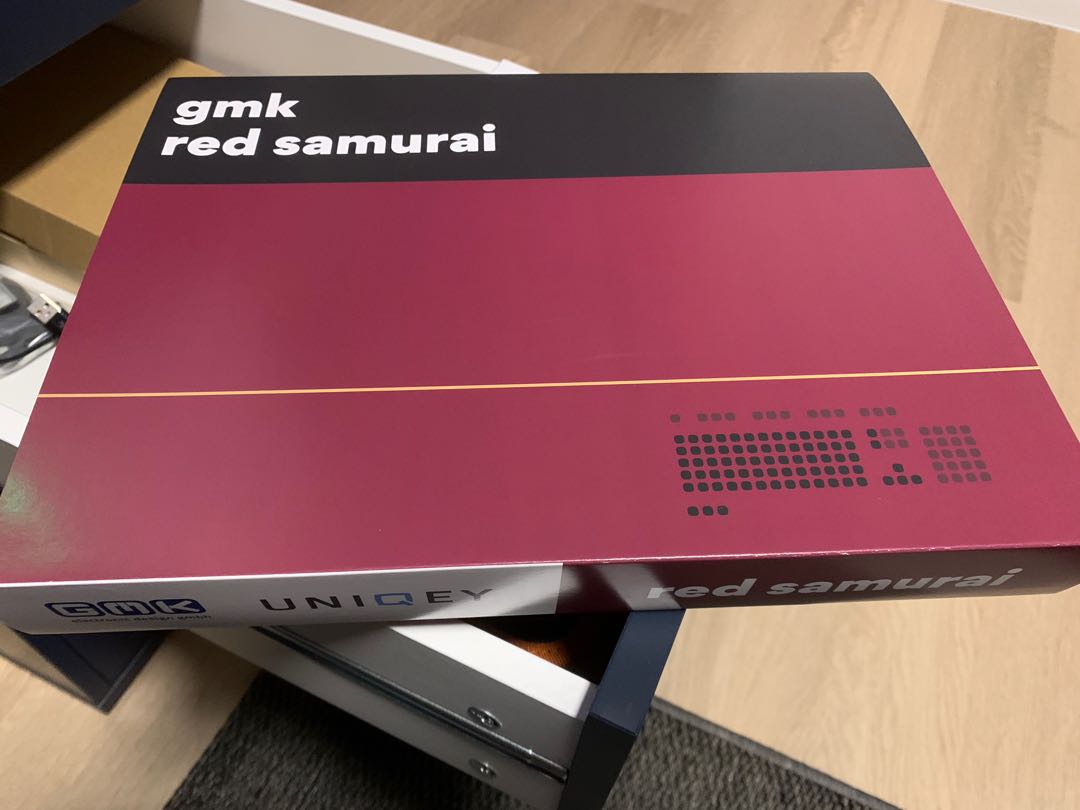 GMK Red Samurai 65% kit, Computers & Tech, Parts & Accessories ...