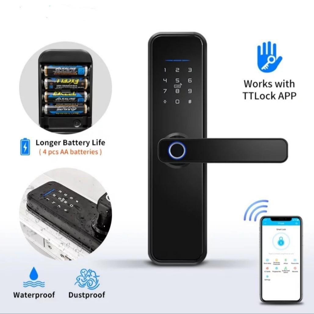 (HDB) Smart Digital Lock X5 with Installation, Furniture & Home Living ...