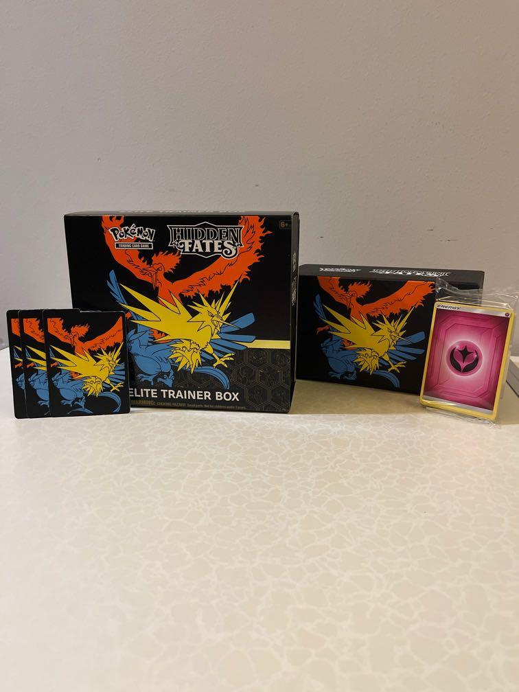 Hidden Fates Empty Box | HF Elite trainer box etb Pokémon tcg ptcg ...