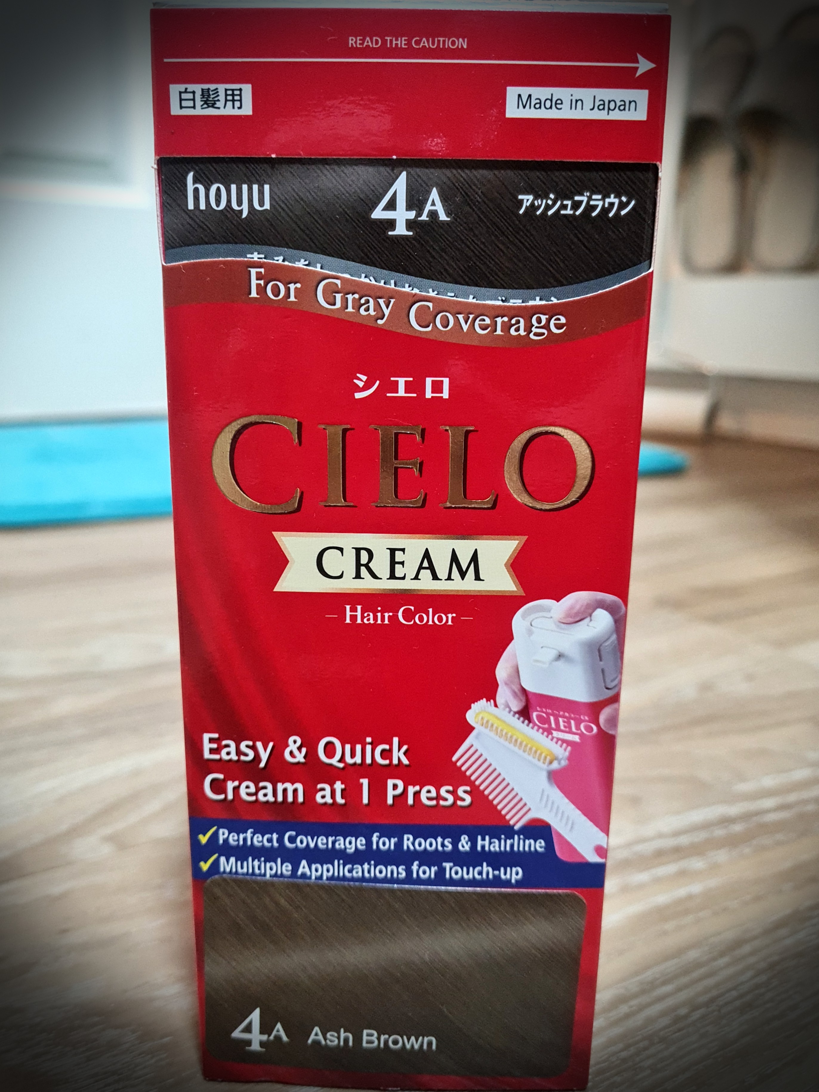 HOYU CIELO HAIR COLOUR FOR GRAY COVERAGE, Beauty & Personal Care, Hair on Carousell