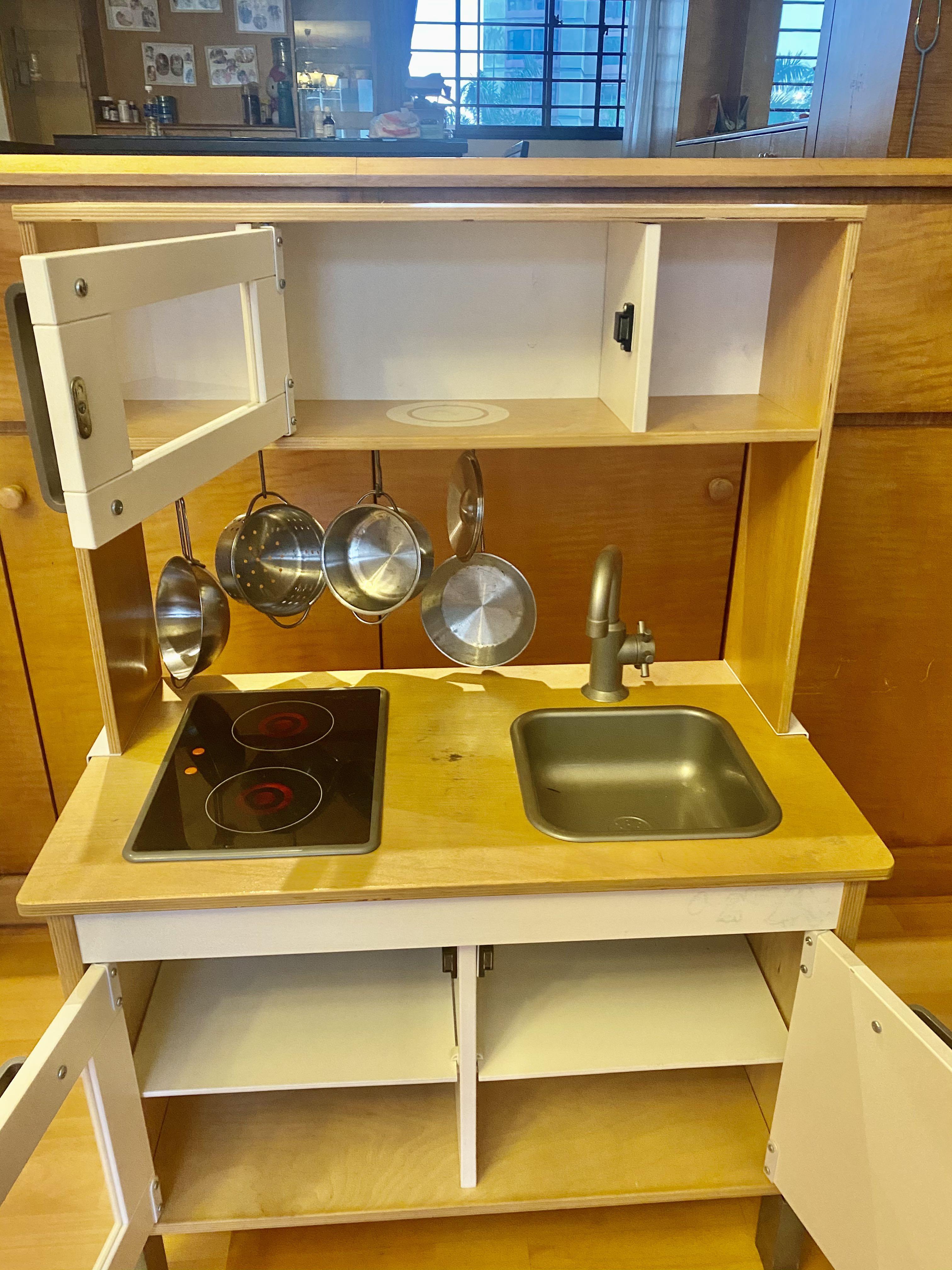 Ikea Kitchen Set + Free toys, Babies & Kids, Baby Nursery & Kids ...