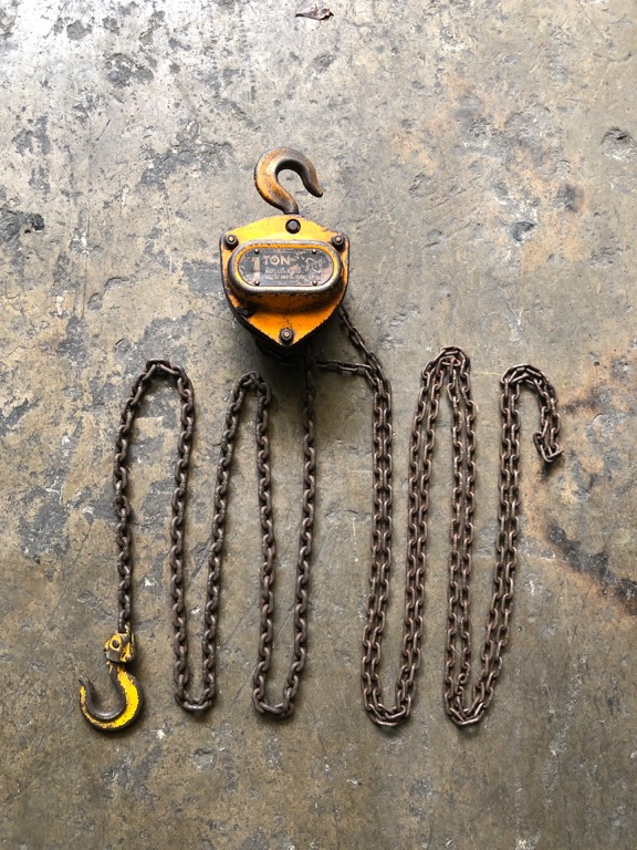 Kito Chain Block 1 Ton (Japan Surplus), Commercial & Industrial ...