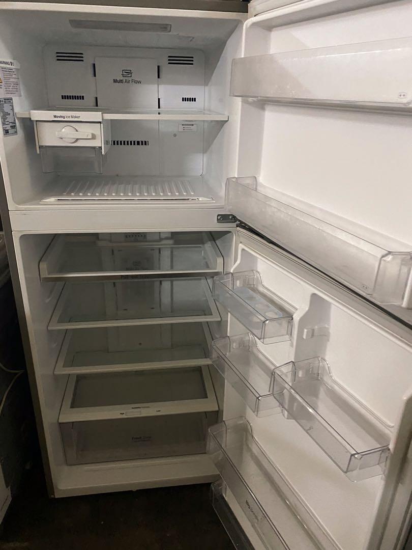 LG 410l big 2 door fridge / refrigerator, TV & Home Appliances, Kitchen ...