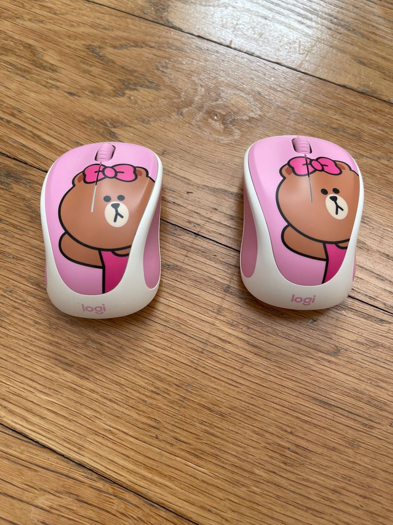 Line Friends Logitech Wireless Mouse, Computers & Tech, Parts ...