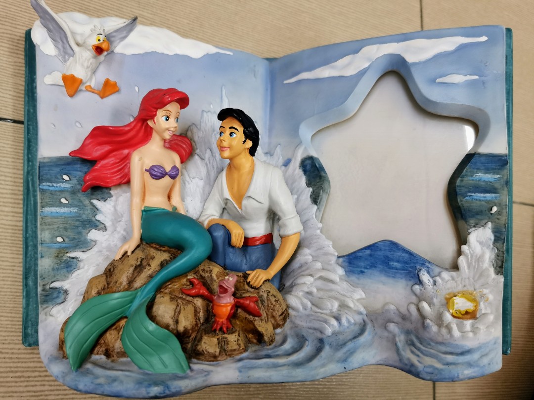 Little Mermaid Photo Frame @ DISNEY JAPAN LIMITED EDITION, Hobbies ...