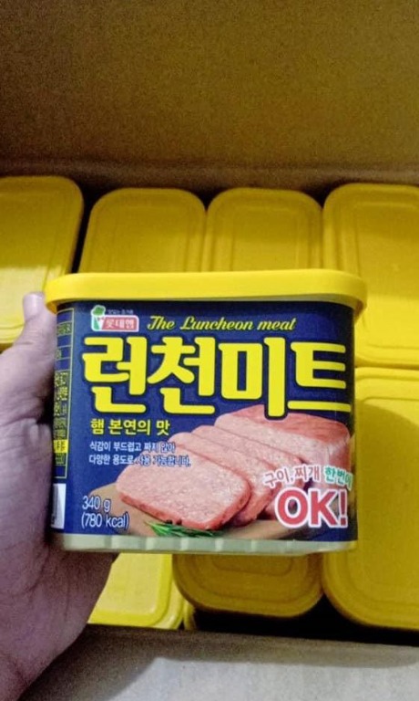 Luncheon Meat Lotte, Food & Drinks, Packaged & Instant Food on Carousell