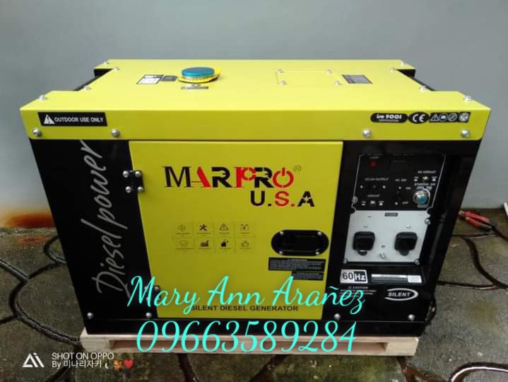Marpro 10kva diesel Silent Type Generator, Commercial & Industrial ...