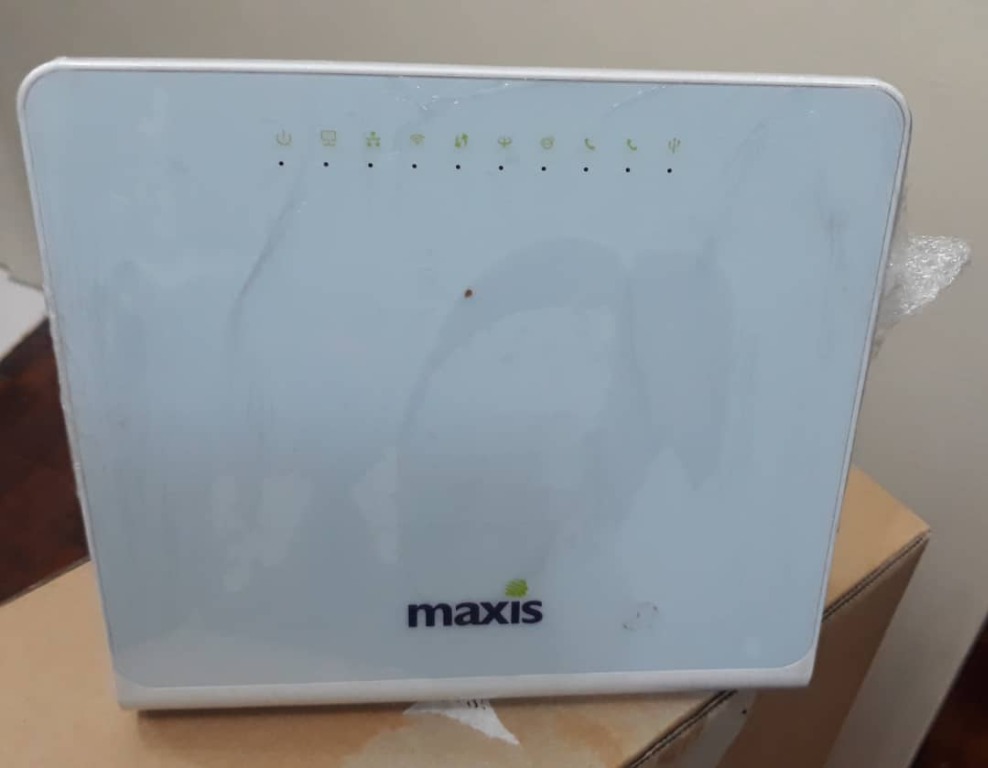 Wireless Modem Router Maxis DL4480V1 , Computers & Tech, Parts ...
