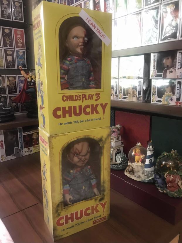 Mezco Talking Pizza Chucky Scarface Chucky, Hobbies & Toys, Toys ...