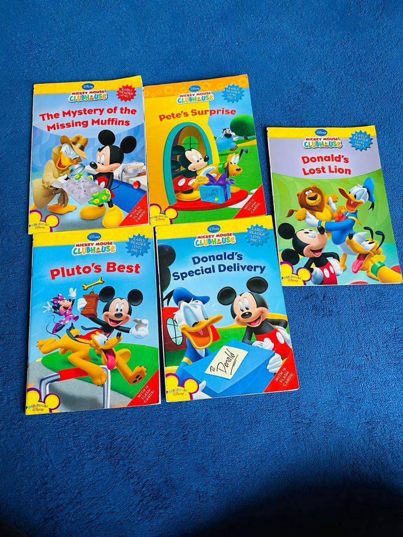 5 Mickey Mouse Clubhouse Early Reader Level pre-1, Hobbies & Toys ...