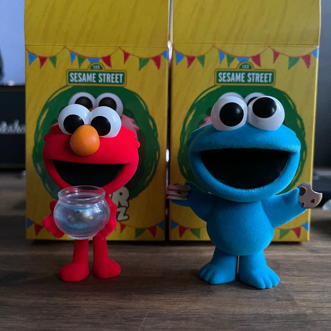Mighty jaxx sesame street blind box elmo, Hobbies & Toys, Toys & Games ...