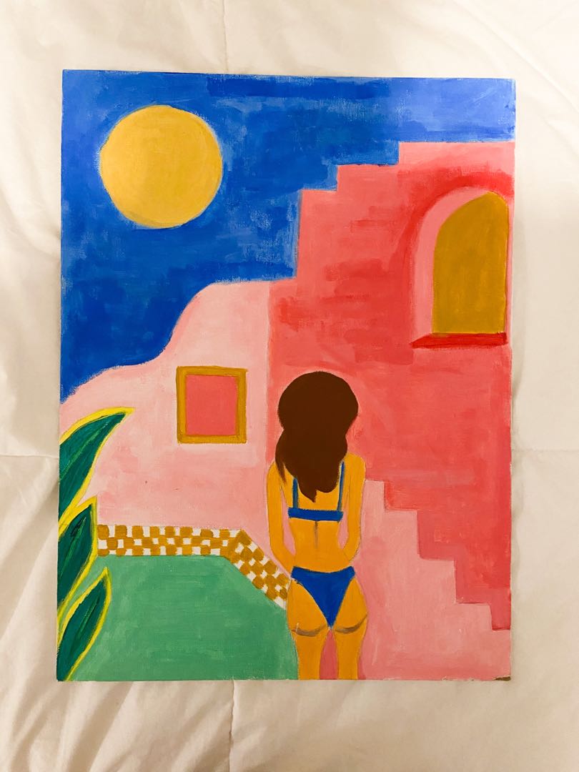Millennial Art Work Aesthetic, Hobbies & Toys, Stationary & Craft, Art ...