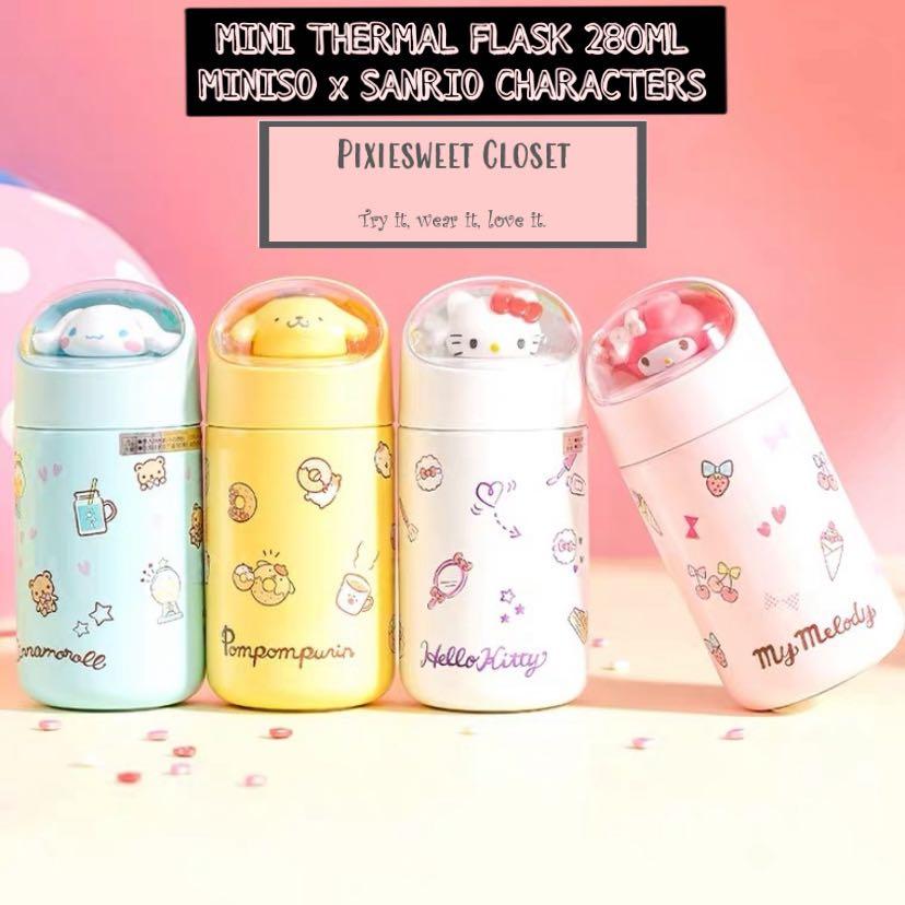 MINISO SANRIO THERMAL FLASK SUS304, Everything Else on Carousell