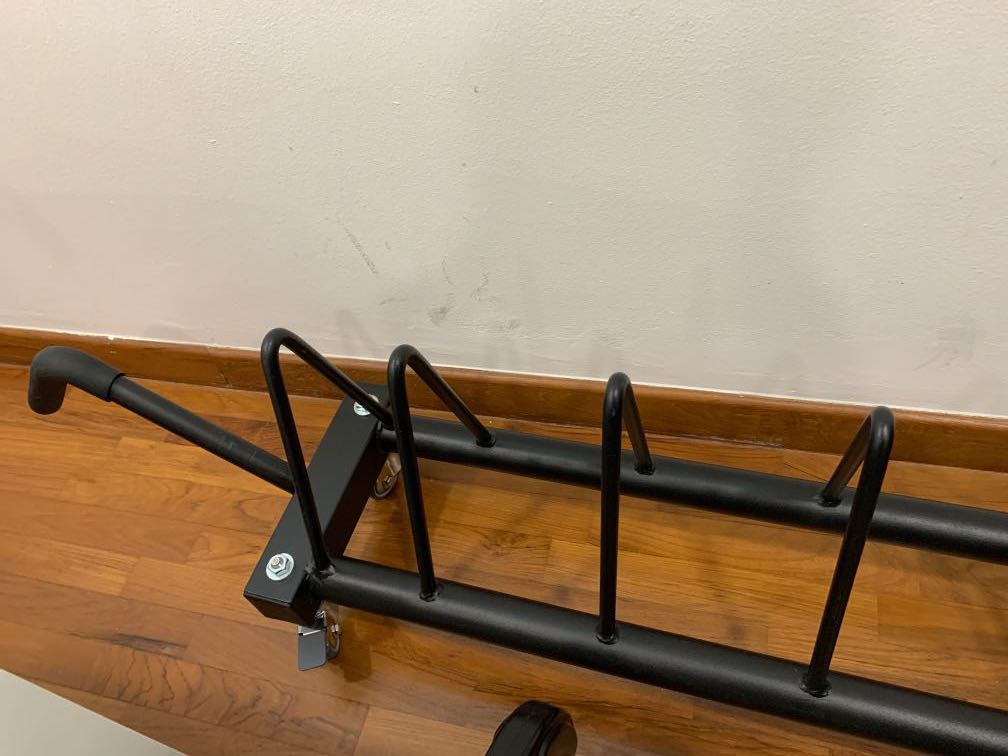 Mobile rolling weight plates rack., Sports Equipment, Exercise ...