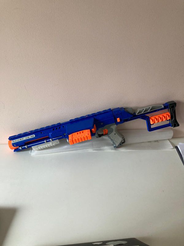 Modded Nerf Raider, Toys & Games, Others on Carousell