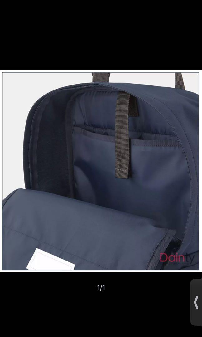 Muji Versatile Black Backpack, Women's Fashion, Bags & Wallets, Cross ...