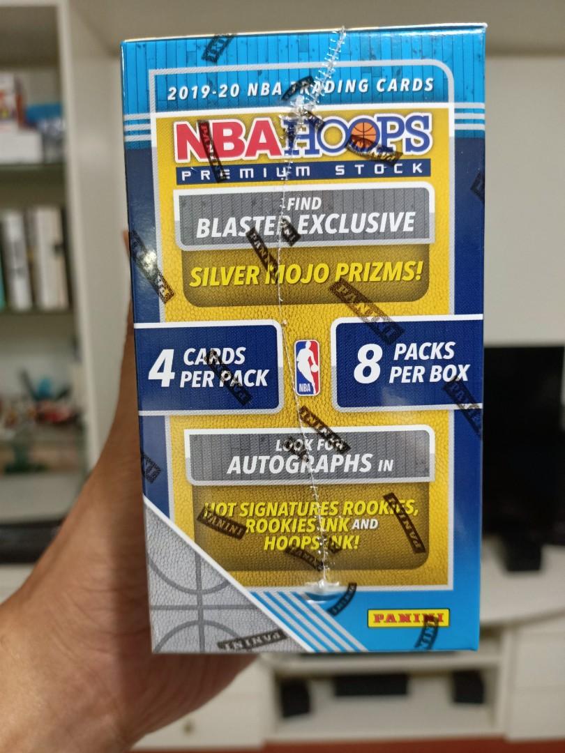 NBA Cards NBA Hoops 2019-20 Premium Stocks Box, NBA cards, NBA ...