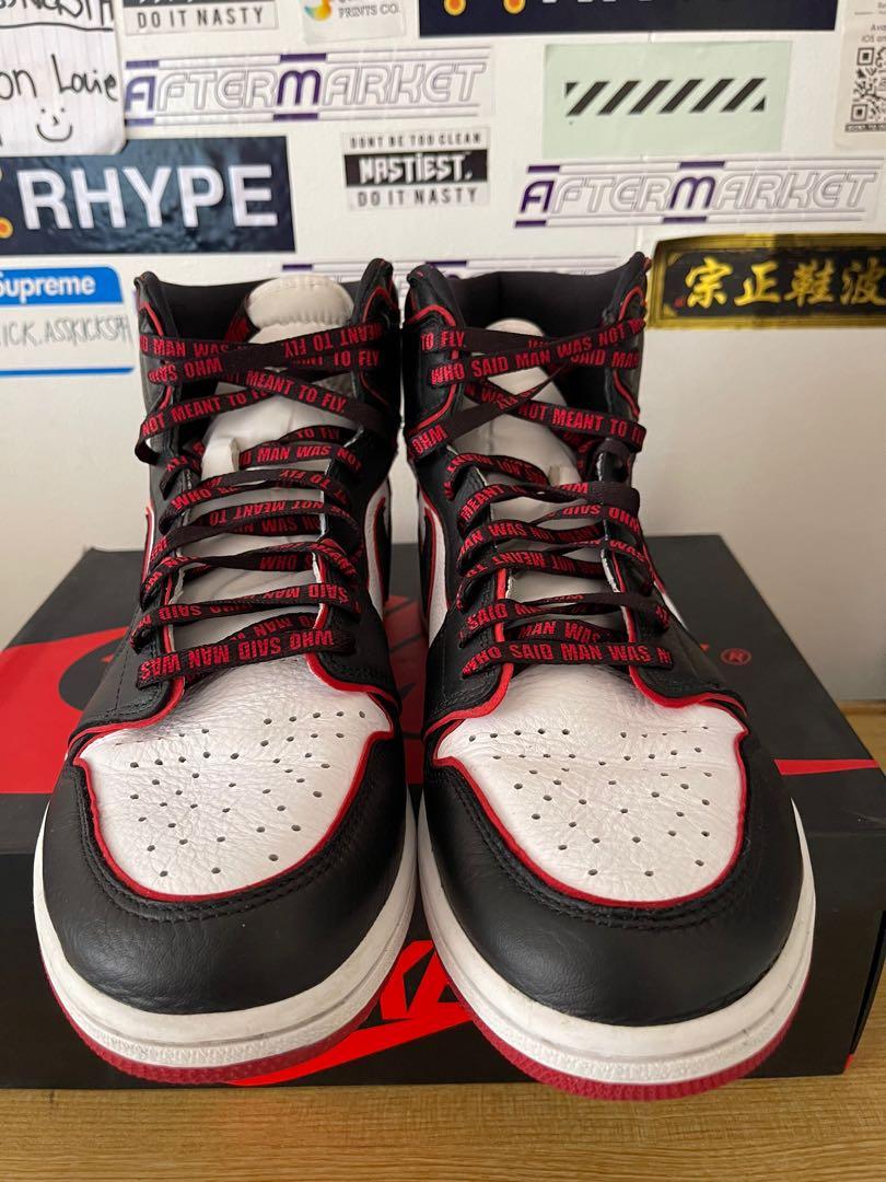 Nike air Jordan 1 bloodline, Men's Fashion, Footwear, Sneakers on Carousell
