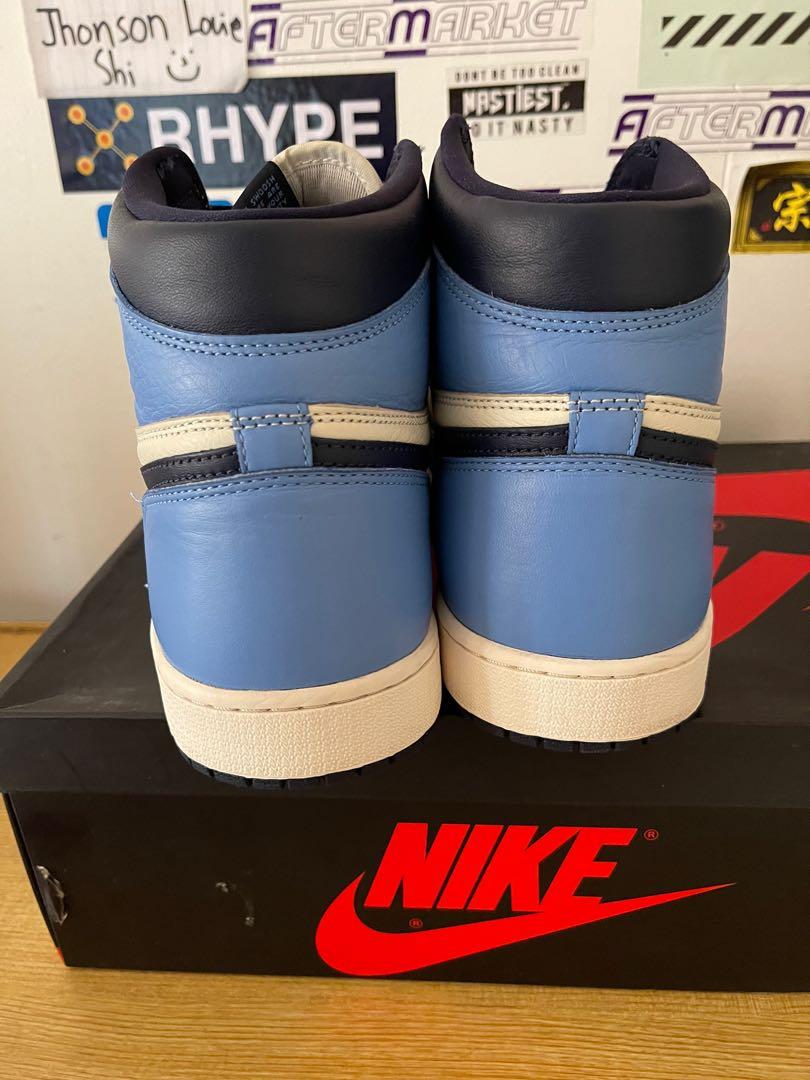 Nike air Jordan 1 obsidian unc, Men's Fashion, Footwear, Sneakers on ...
