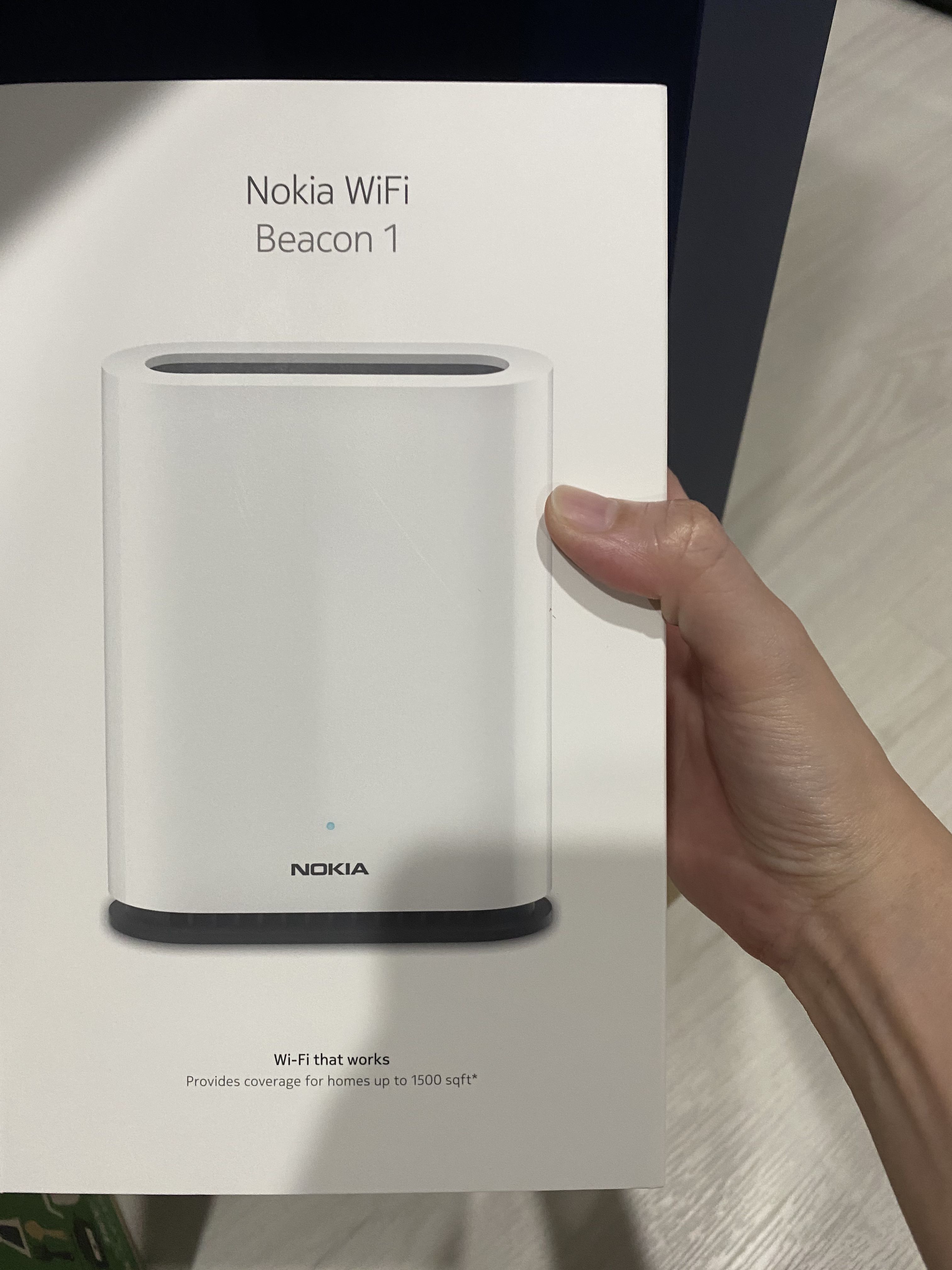 Nokia WiFi Beacon 1 WiFi Mesh Router System Supports AC1200, Computers ...