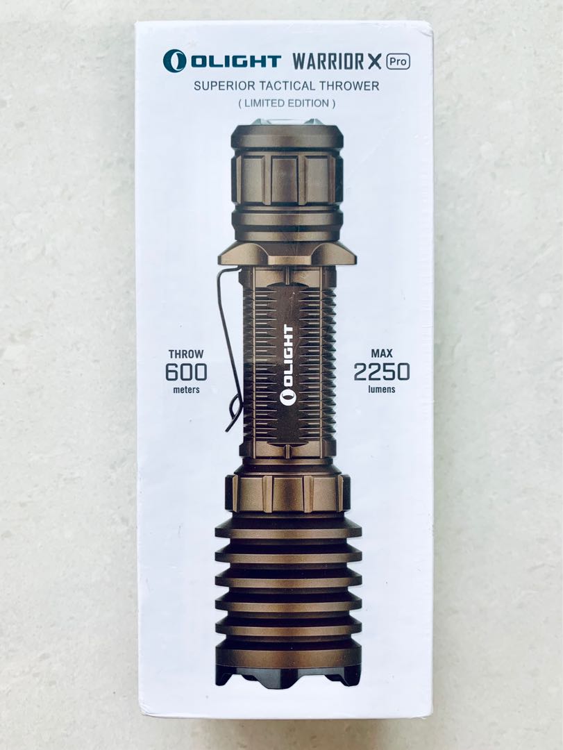 Olight Desert Tan Warrior X Pro (Limited Edition), Electronics, Others ...