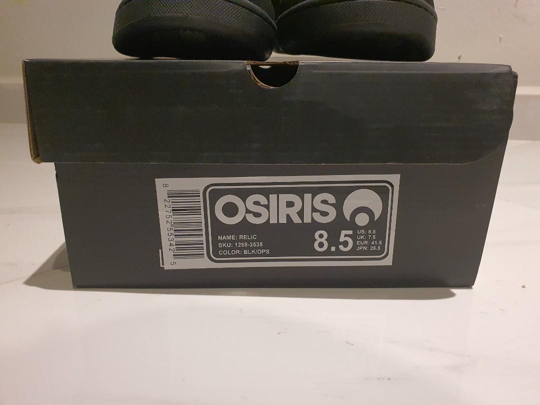 Osiris Relic Shoe / Black Ops, Men's Fashion, Footwear, Dress Shoes on ...