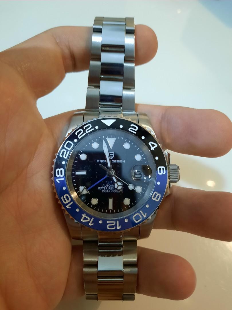 Pagani Design Batman GMT Watch Review 12&60, 58% OFF