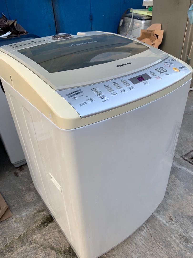 Panasonic Washing Machine 11kg, TV & Home Appliances, Washing Machines ...