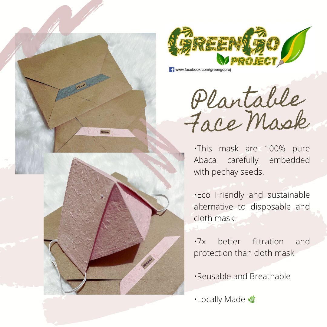PLANTABLE FACE MASK, Health & Nutrition, Face Masks & Face Shields on ...