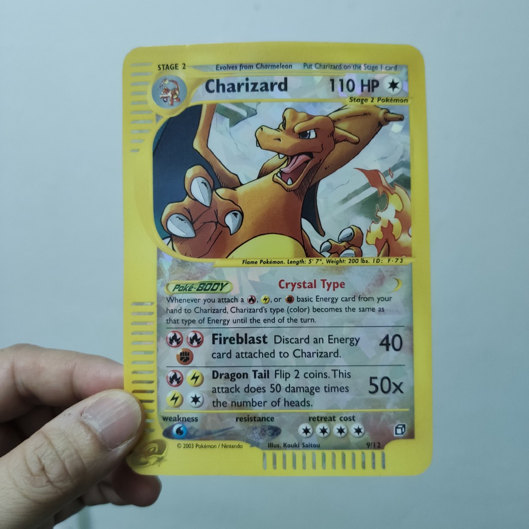 pokemon card charizard skyridge box topper, Hobbies & Toys, Toys ...