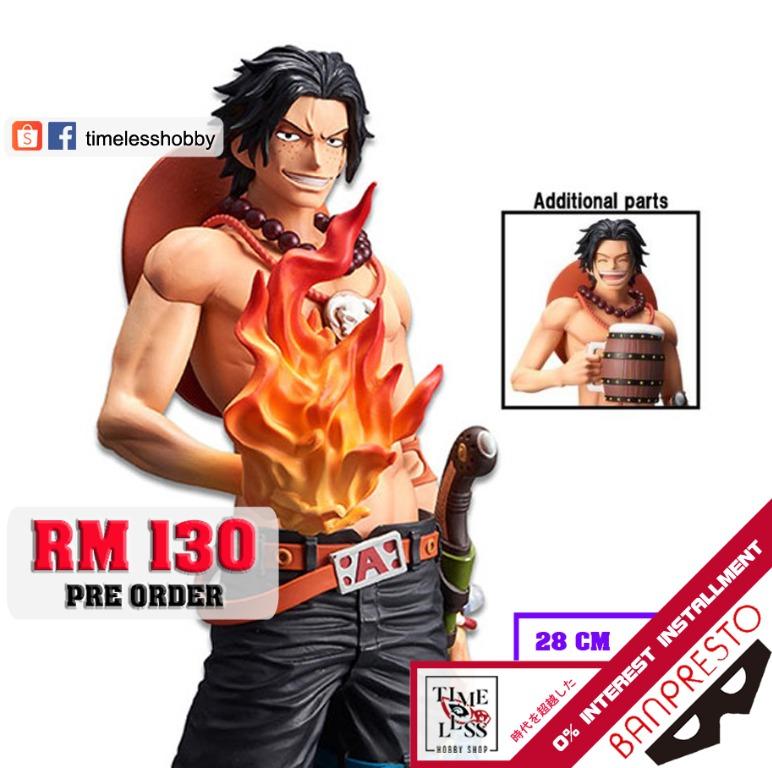 【PRE ORDER】Grandista Portgas D Ace NERO VERSION Figure One Piece 正版 海贼王 手办 预定 艾斯, Hobbies & Toys ...