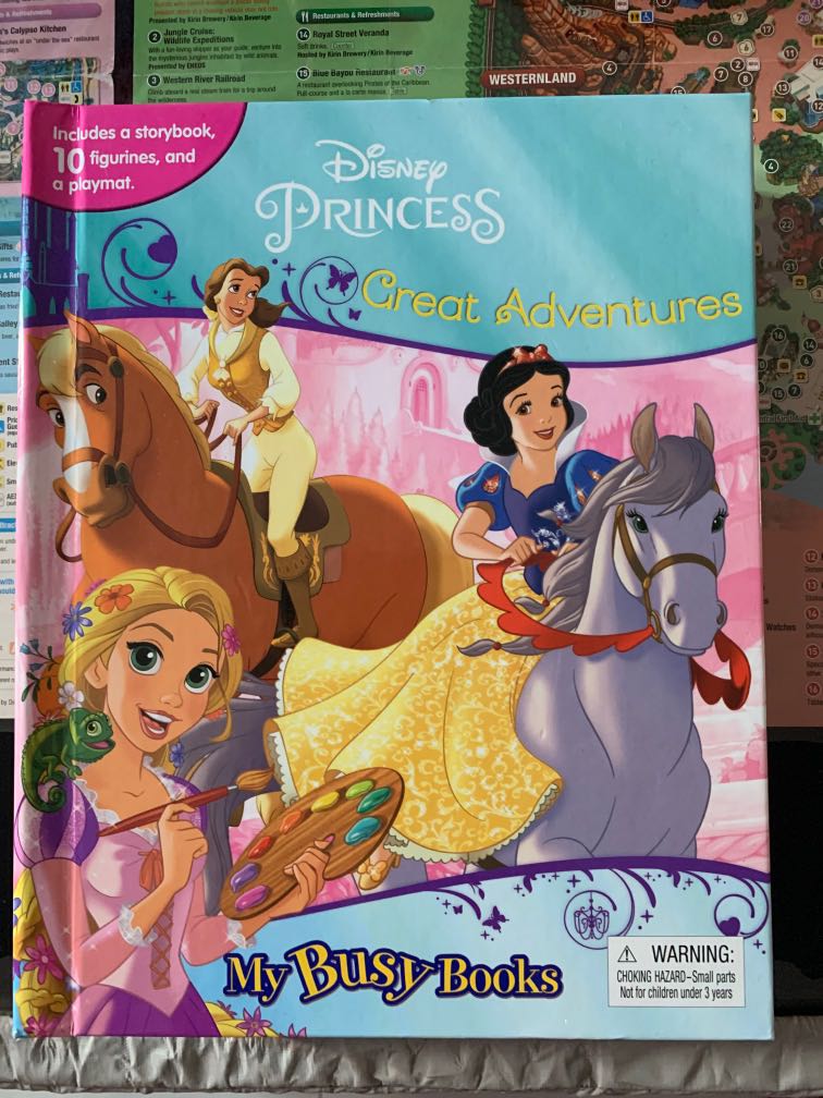 Princess busy book, Hobbies & Toys, Books & Magazines, Children's Books ...