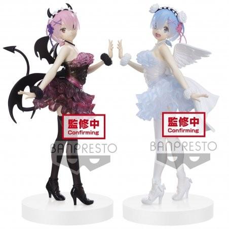 Re: Zero Espresto Ram Devil and Rem Angel Figure, Hobbies & Toys, Toys ...