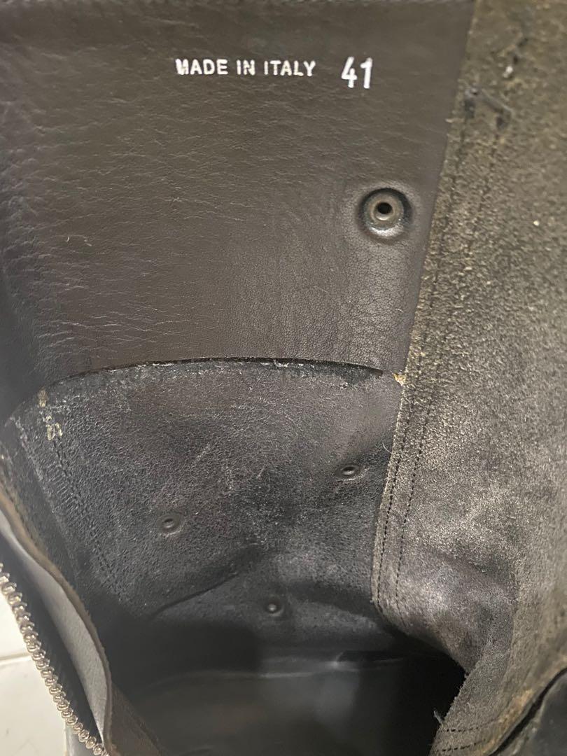 Rick Owens Glitter Pentagram Lego Boots, Men's Fashion, Footwear, Boots ...
