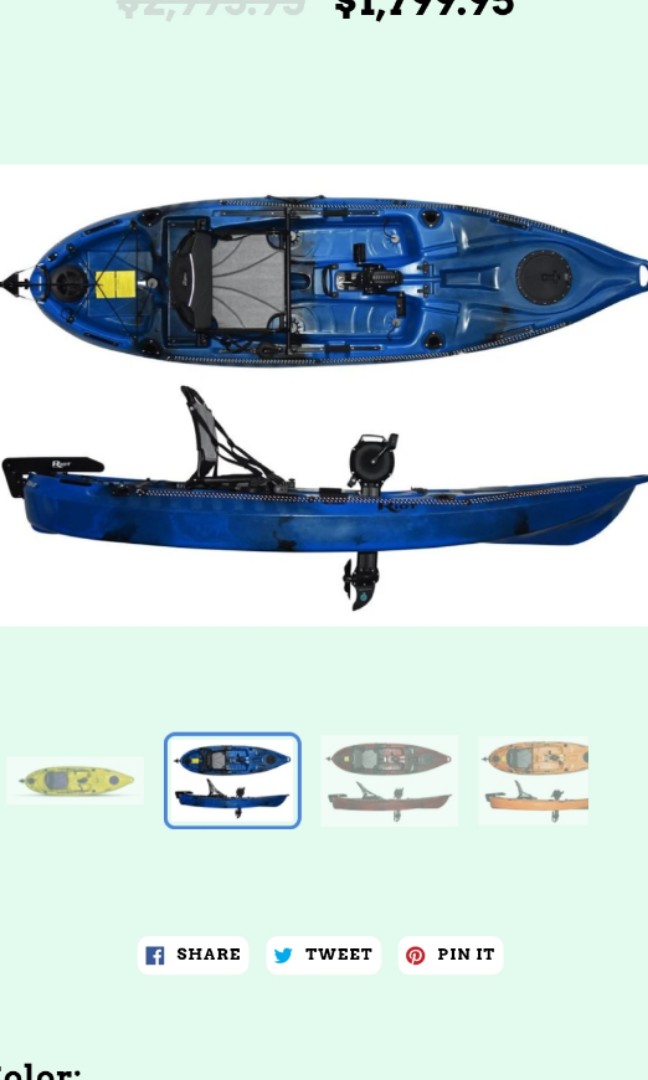 Riot Mako 10 kayak, Sports Equipment, Sports & Games, Water Sports on ...