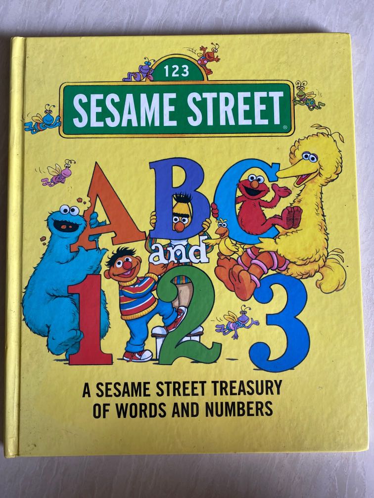 Sesame Street treasury of words and number, Hobbies & Toys, Books ...