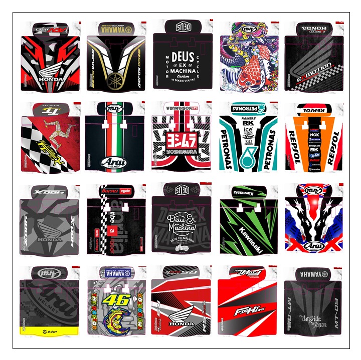 Slim IU Stickers / Decals, Motorcycles, Motorcycle Accessories on Carousell
