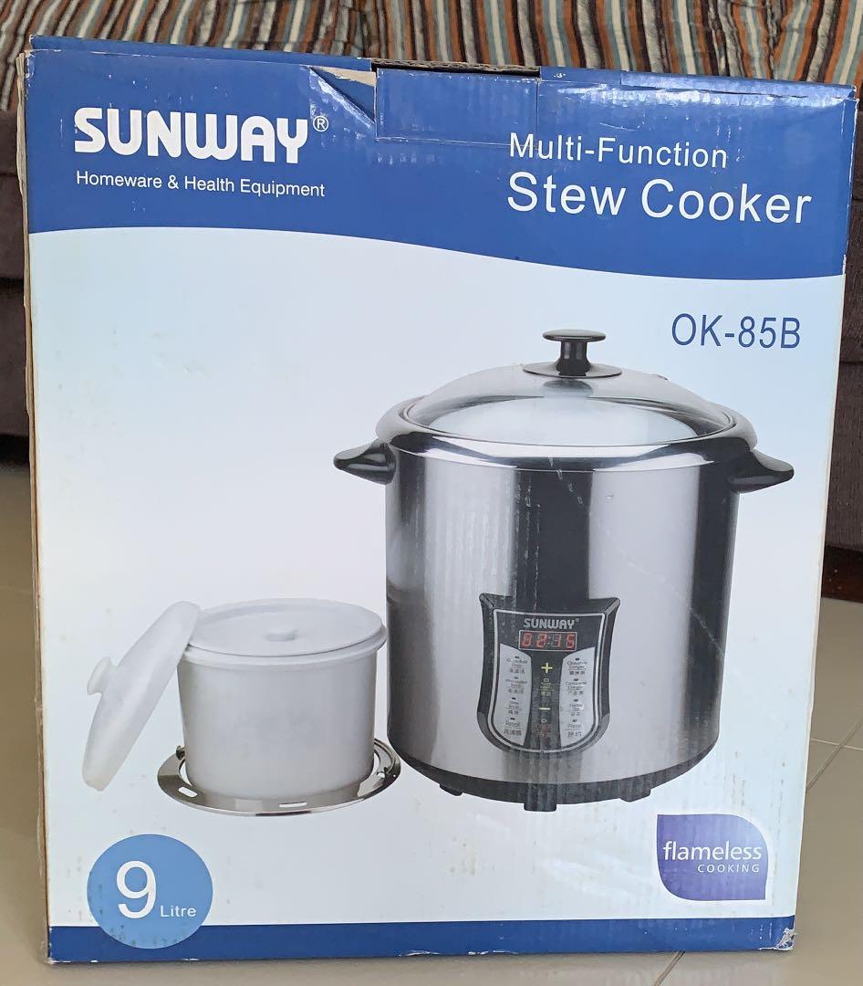 Sunway Stew Cooker 9L, TV & Home Appliances, Kitchen Appliances ...