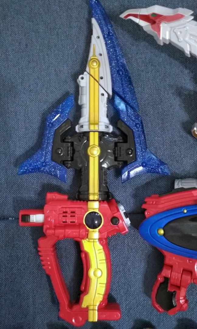 Super Sentai Uchu Sentai Kyuranger Bundle, Hobbies & Toys, Toys & Games on Carousell