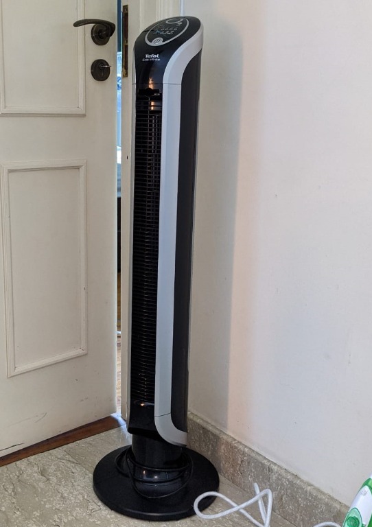 Tefal Tower Fan with Remote, Furniture & Home Living, Lighting & Fans ...